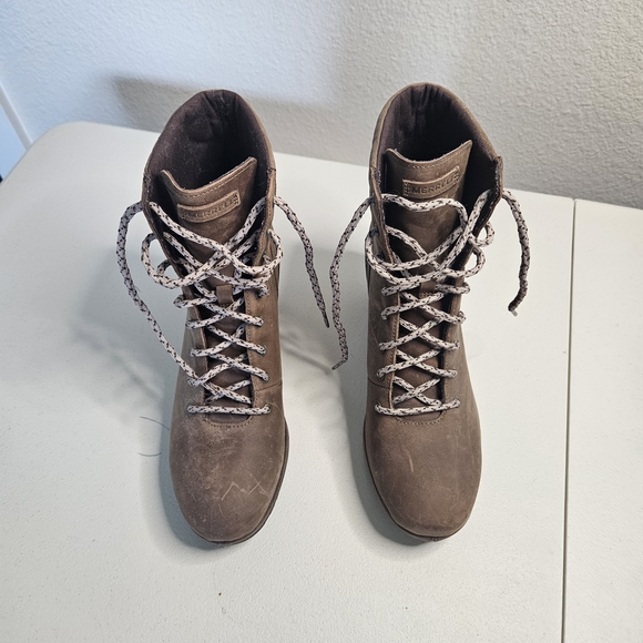 Merrell | Shoes | Merrell Womens Brown Tremblant Waterproof Lace Up ...